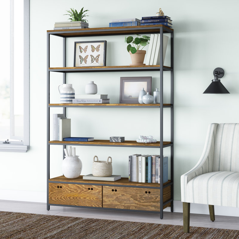 Borchert Etagere Storage Bookcase